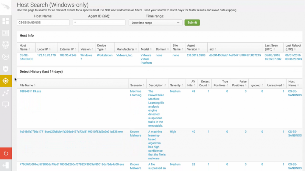 Pivot To Host Search Page