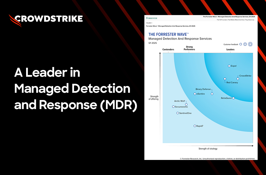 CrowdStrike a Leader in The Forrester Wave™: MDR Services Q1 2025