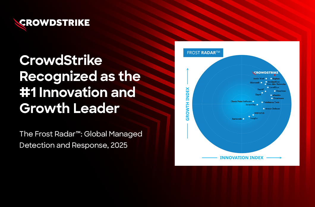 CrowdStrike Ranked #1 in 2025 Frost Radar for MDR