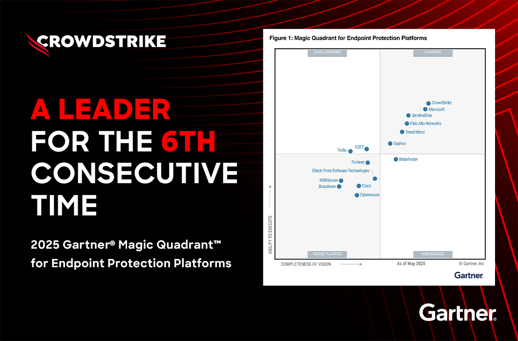 CrowdStrike Named Leader in 2025 Gartner Magic Quadrant for EPP