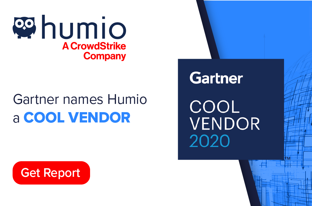 Humio Named a 2020 Gartner Cool Vendor - crowdstrike.com