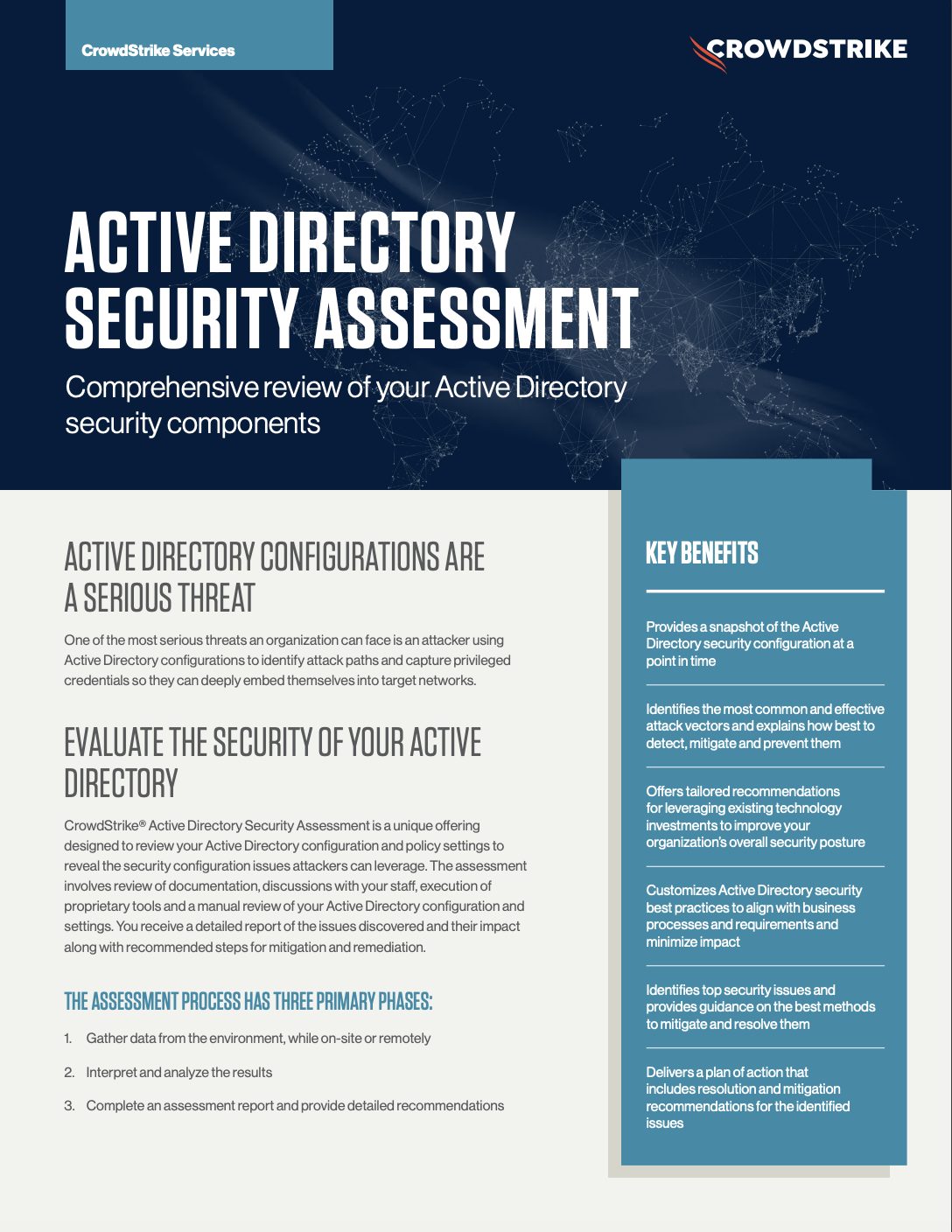 Active Directory Security Assessments | Data Sheet | CrowdStrike Active Directory Security Assessments | Data Sheet | CrowdStrike