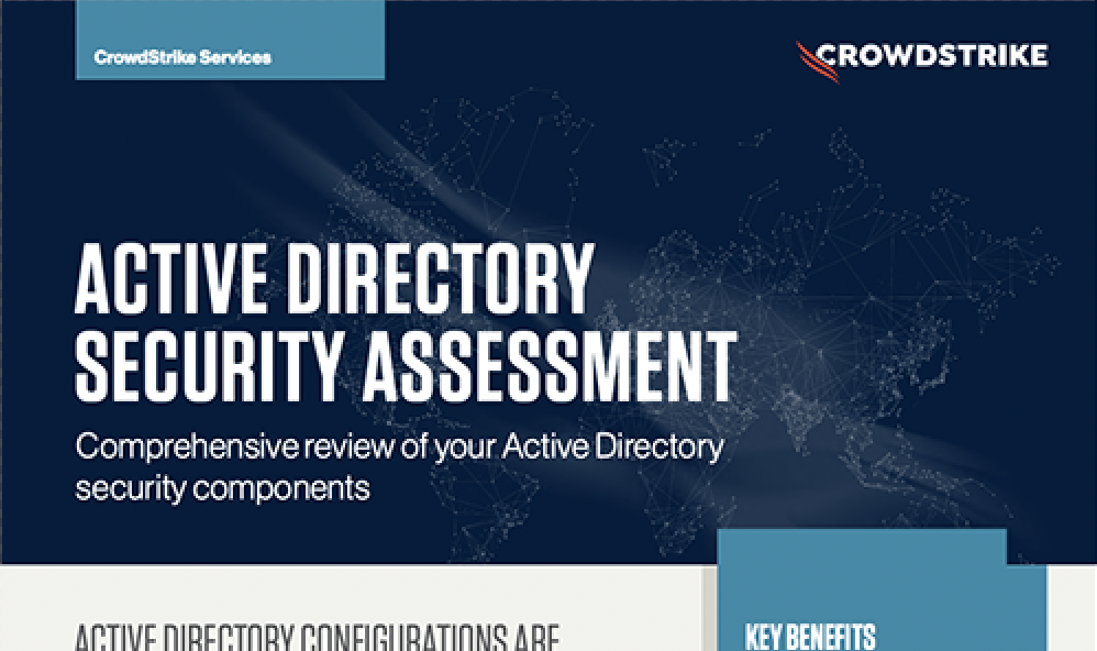 Active Directory Security Assessments | Data Sheet | CrowdStrike Active Directory Security Assessments | Data Sheet | CrowdStrike