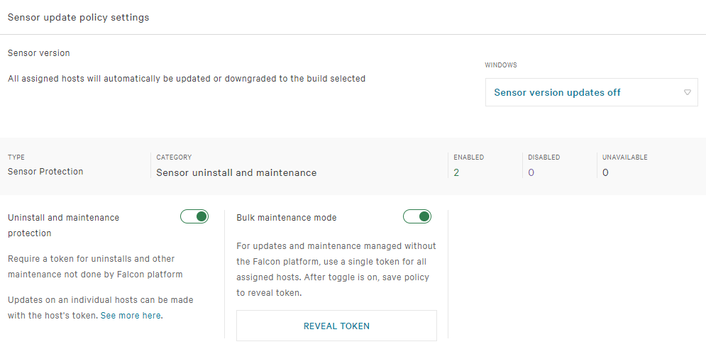 How to configure Manual Updates - crowdstrike.com