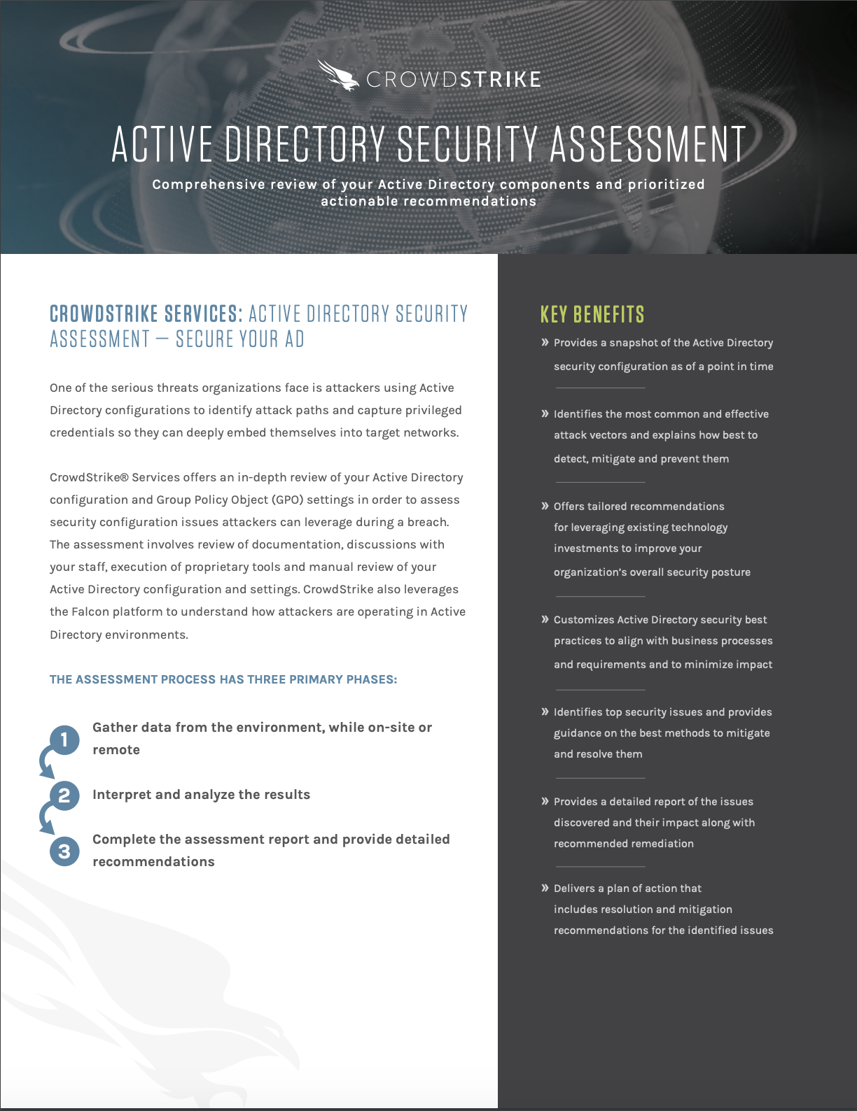 Active Directory Security Assessments | Data Sheet | CrowdStrike Active Directory Security Assessments | Data Sheet | CrowdStrike