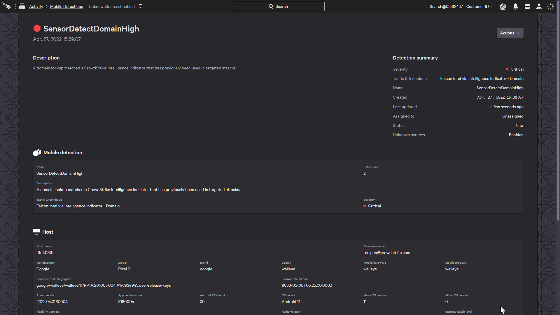 Protecting Users from Malicious Sites with Falcon for Mobile