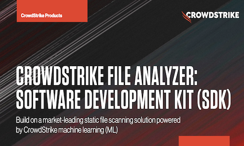 CrowdStrike File Analyzer Software Development Kit (SDK) | DataSheet