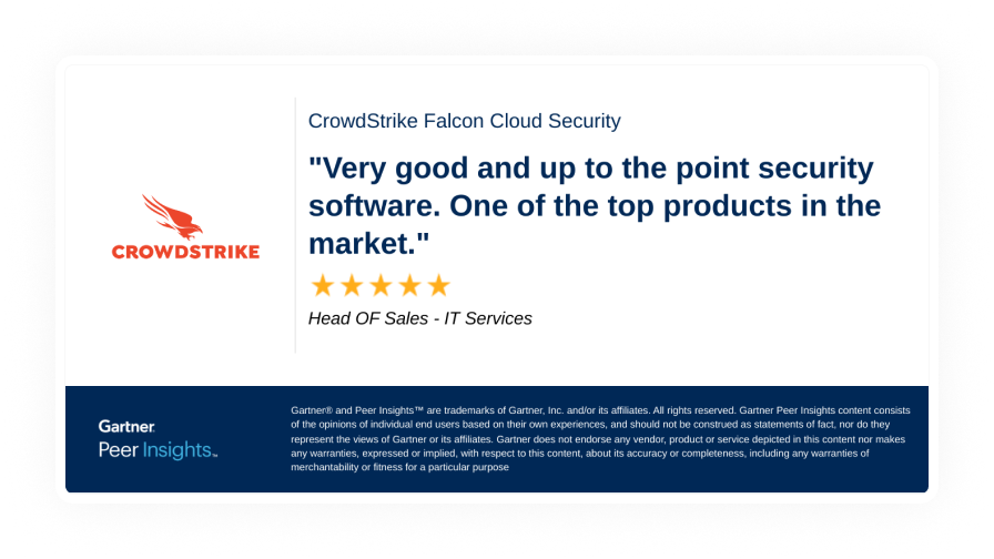 CrowdStrike Falcon® Cloud Security: CNAPP