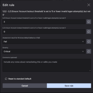 Creating Configuration Assessment Rules | Tech Hub
