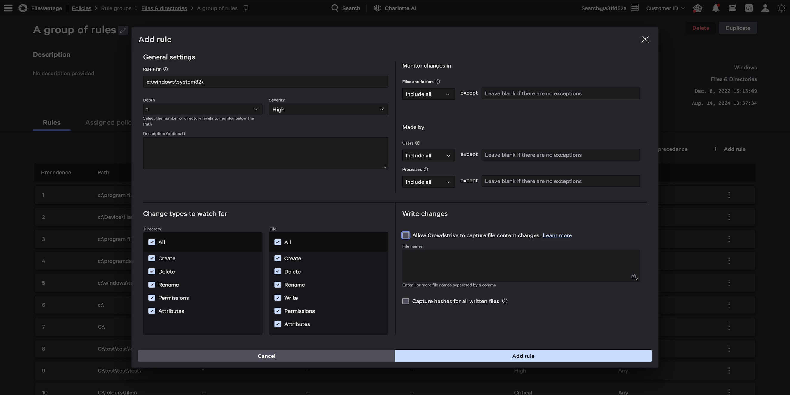 Compliance, Simplified | CrowdStrike Falcon® FileVantage