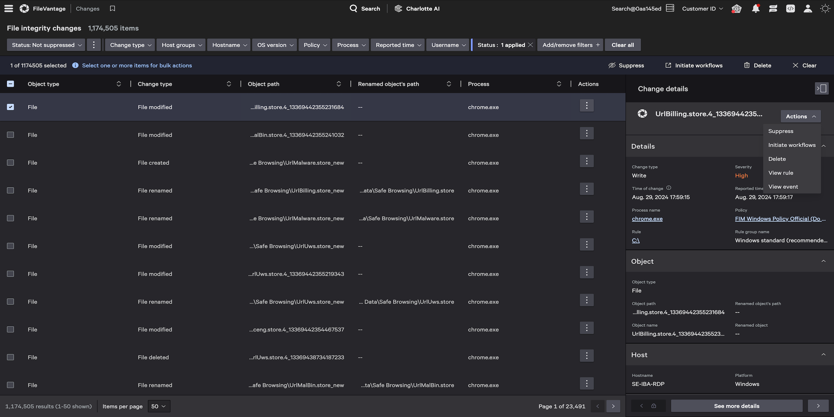 Compliance, Simplified | CrowdStrike Falcon® FileVantage