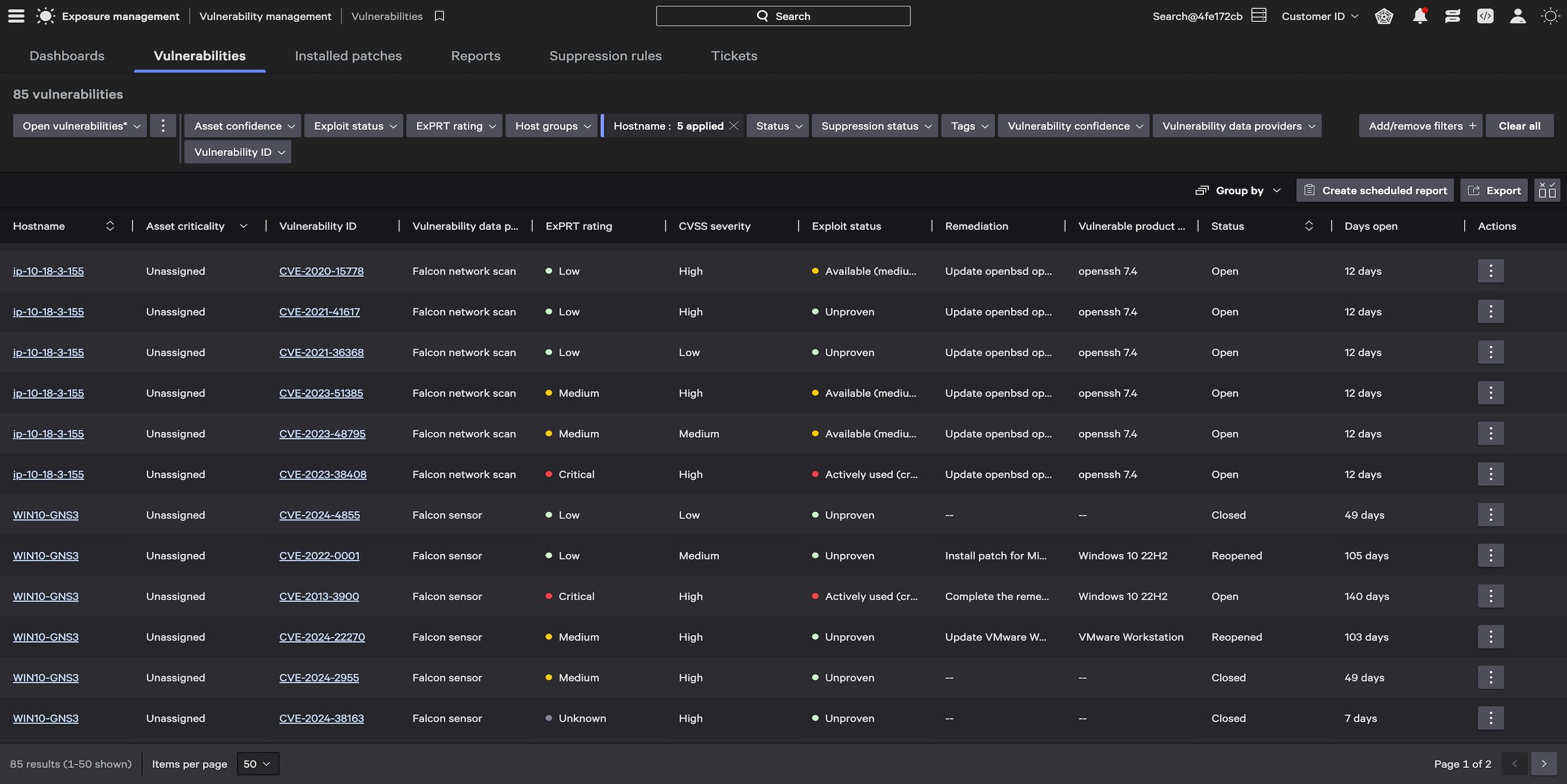 Network Vulnerability Assessment | CrowdStrike Falcon® Exposure Management