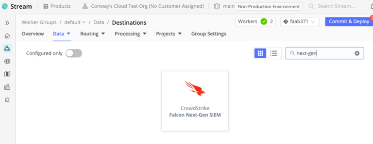 Seamless Data onboarding with CrowdStrike Falcon Next-Gen SIEM and ...
